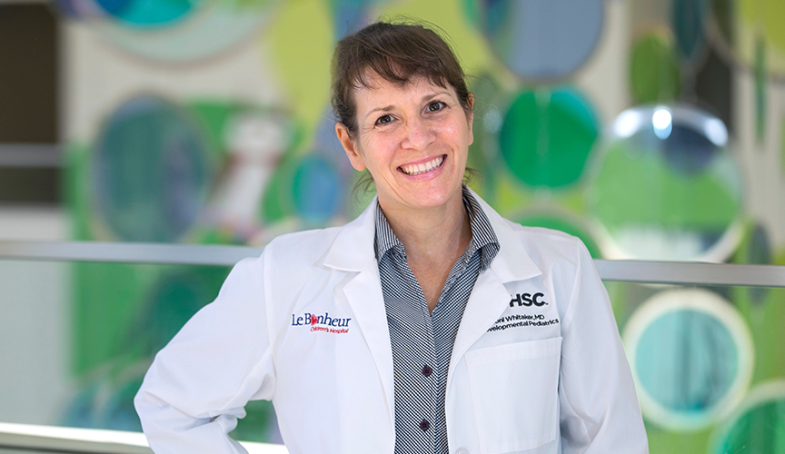 Toni Whitaker, MD, professor and Chief of Developmental Pediatrics, The ...